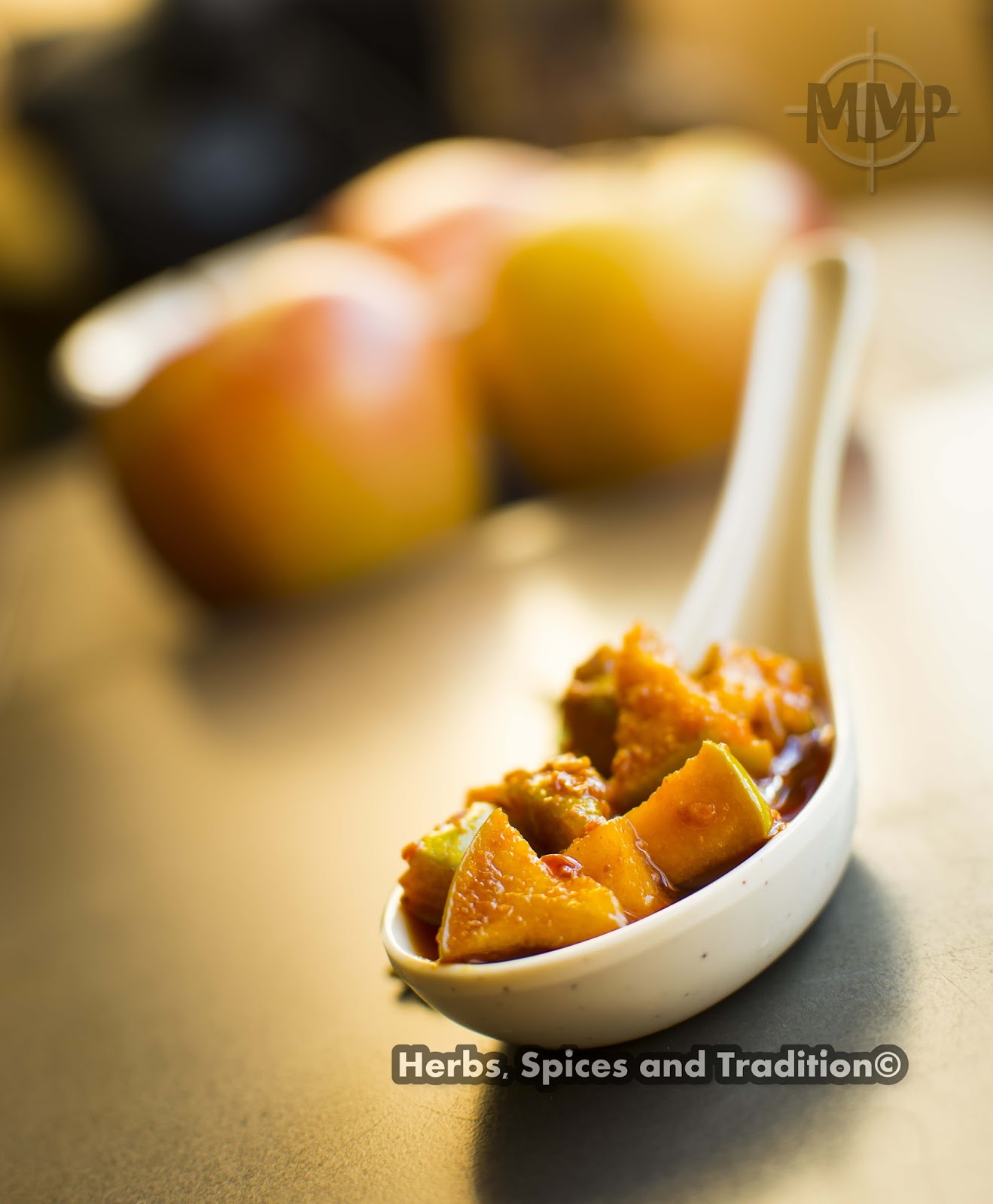 Herbs, Spices and Tradition: GREEN APPLE PICKLE