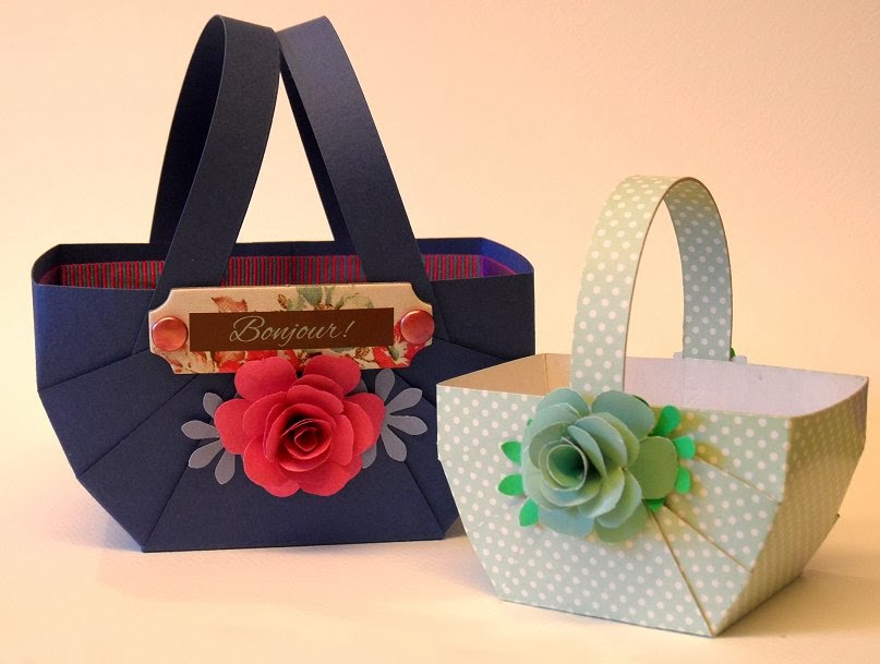 Esselle Crafts: Mini Gift Baskets