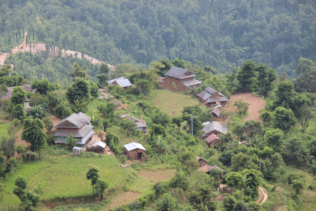 Simon and Judith with VSO, Nepal: Nepal's, earthquake resistant, Magar ...