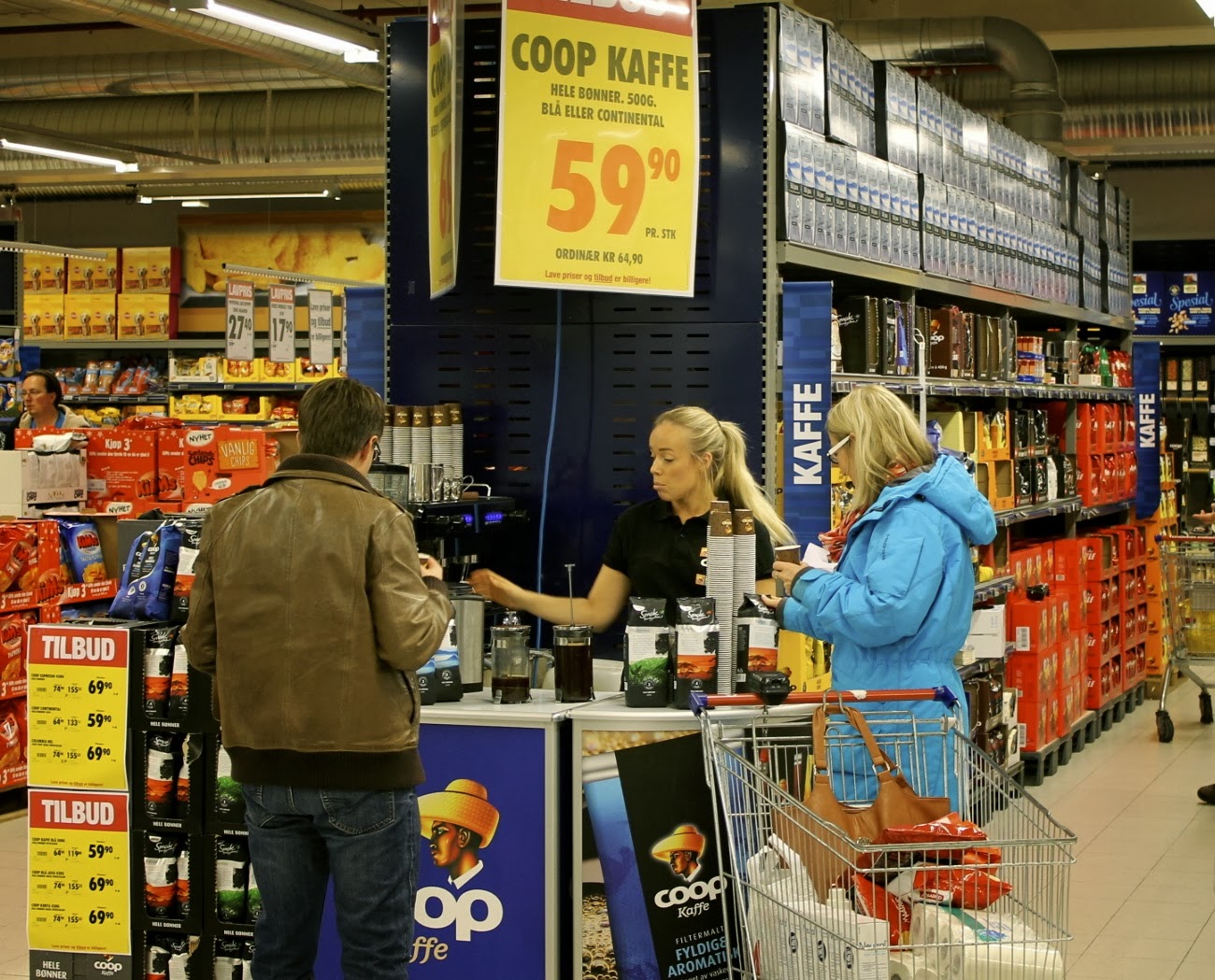 Coop Kaffe Barista: Coop Obs Vestkanten (Bergen) - Uke 43