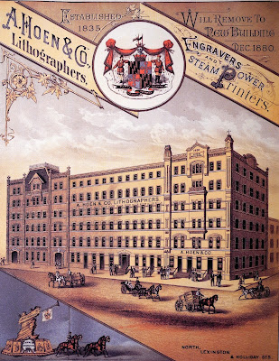 Baltimore History Bits: The A. Hoen & Company Lithography Plant: The ...