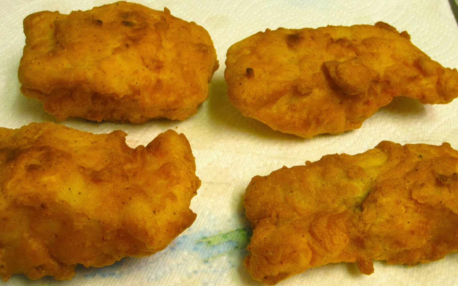 Sunday, dinner for two: More deep frying: Fish and Chips