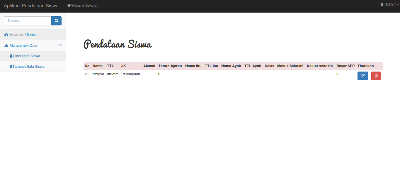 Membuat CRUD untuk admin(BackEnd) - CREATE-SCRIPT - ANGGA BLC TELKOM