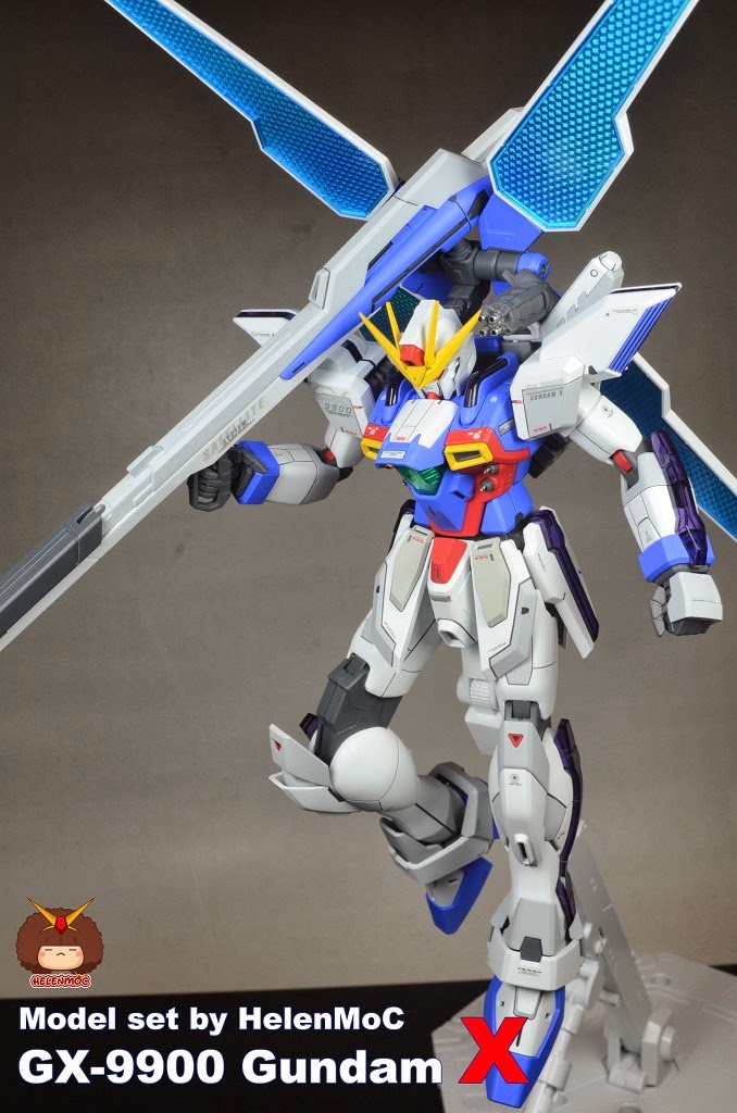 GUNDAM GUY: MG 1/100 Gundam X - Painted Build