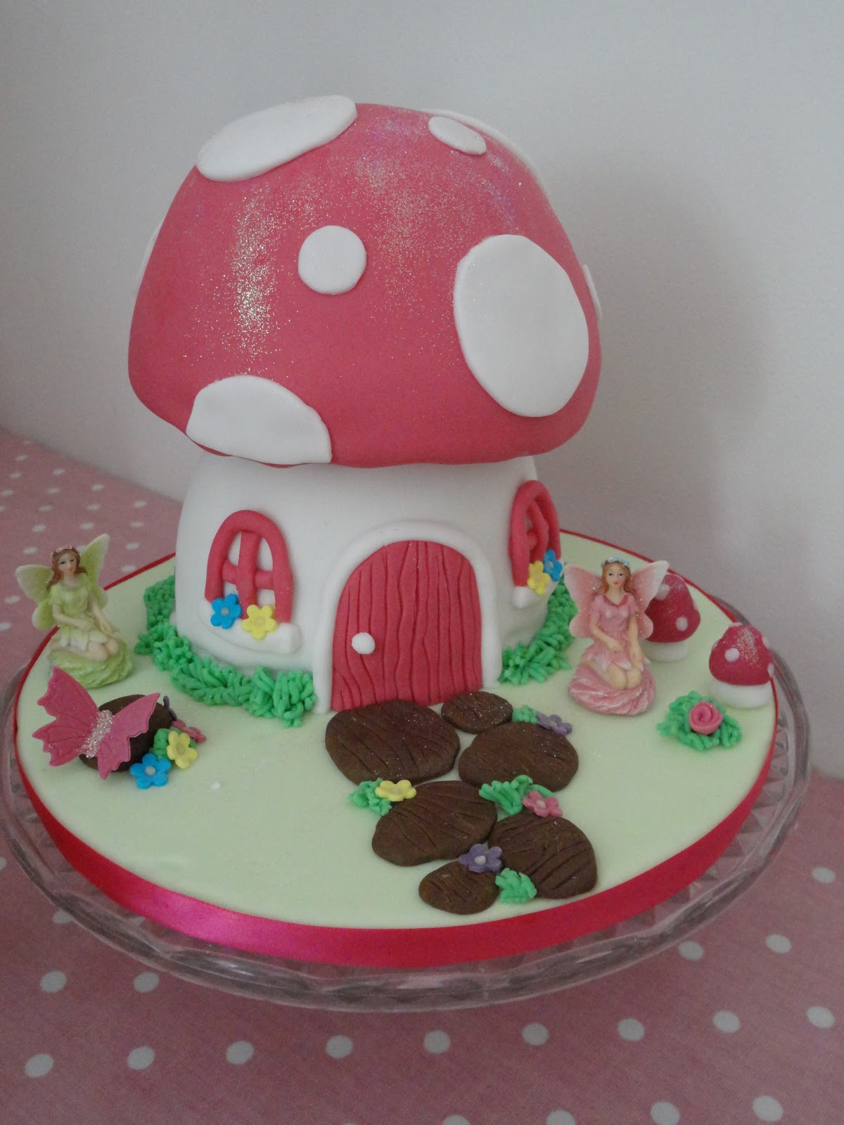 Project: Cake: Fairy Toadstool Cake
