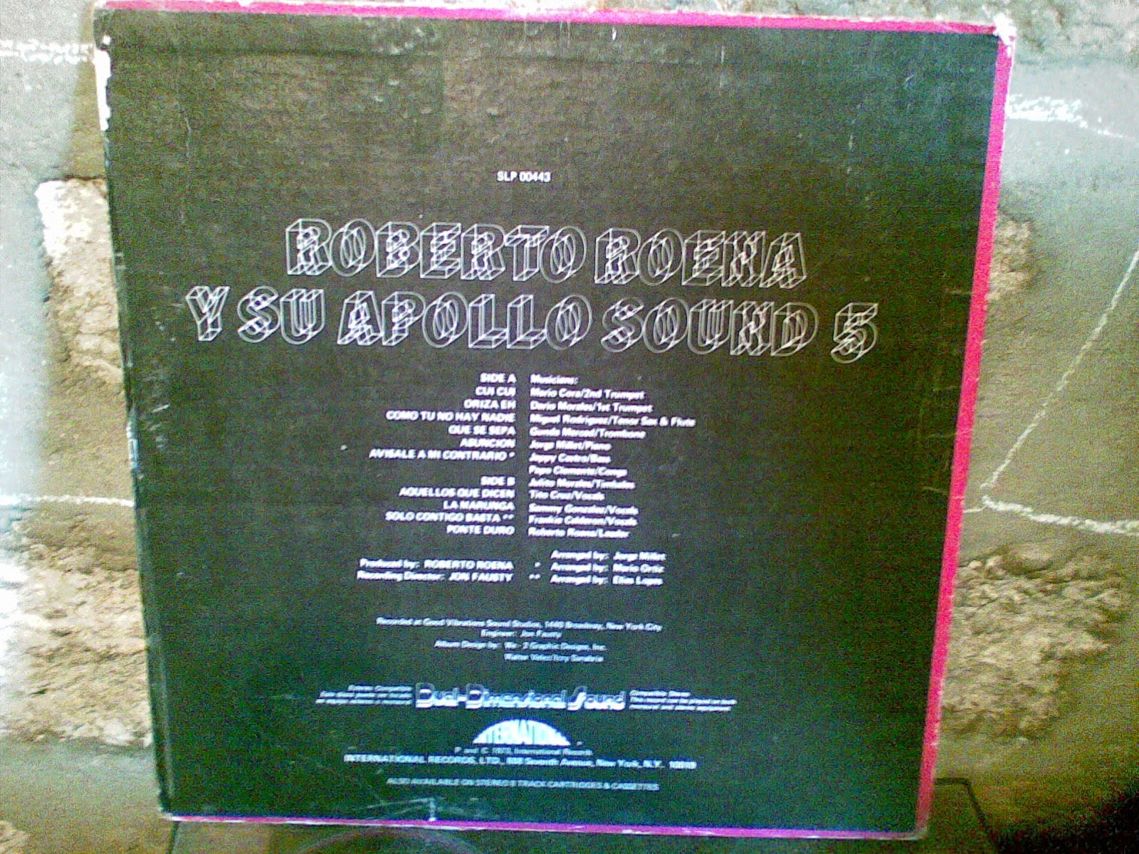 Roberto Roena Y Su Apollo Sound - 5 - 1973 International