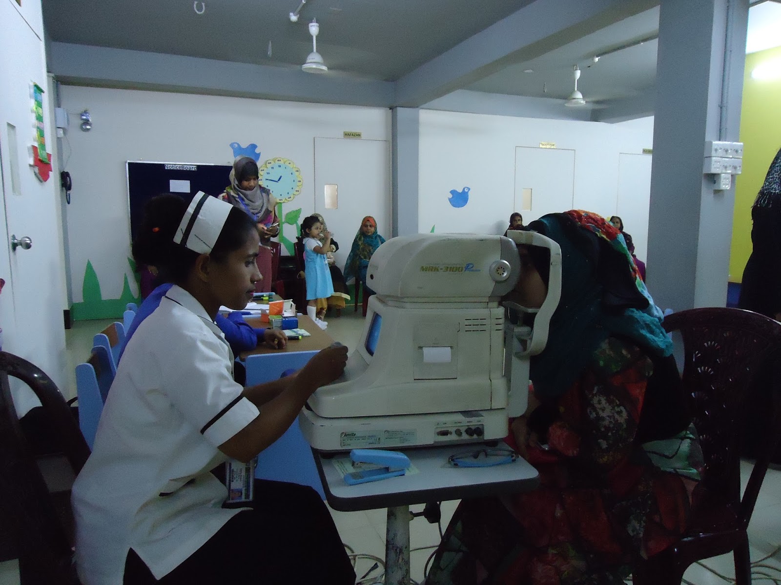 A learner's diary: Eye check up session for school children