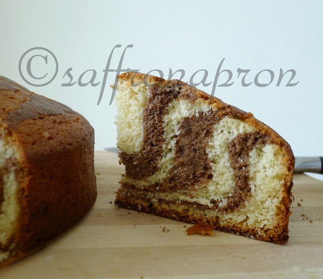 Saffron Apron: Zebra cake