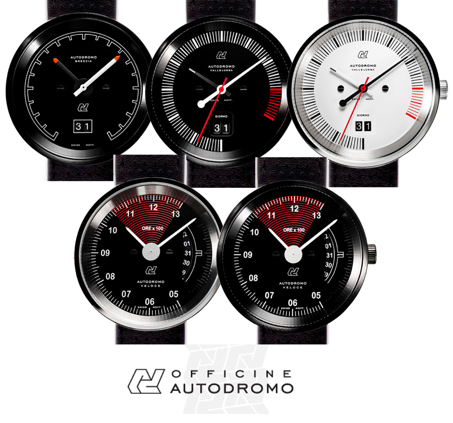 If It's Hip, It's Here (Archives): Racing-Inspired Watches. Autodromo ...