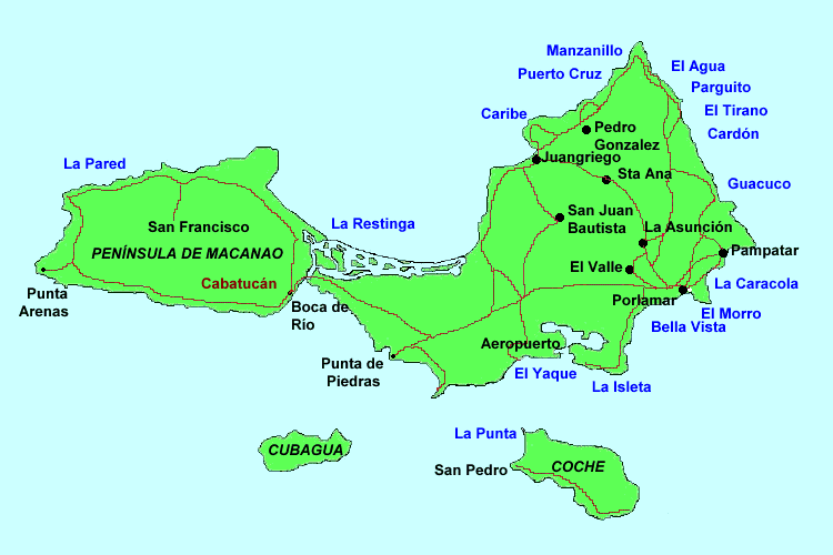 Turisteando: ISLA MARGARITA..datos de Interes General