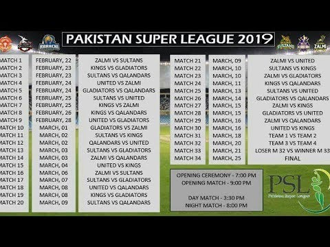 Psl official song was released