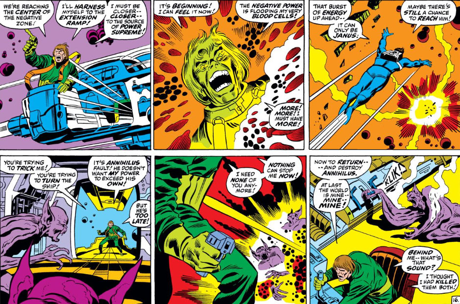 The Peerless Power of Comics!: Death In The Negative Zone!