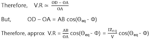 Voltage Regulation of Transformer