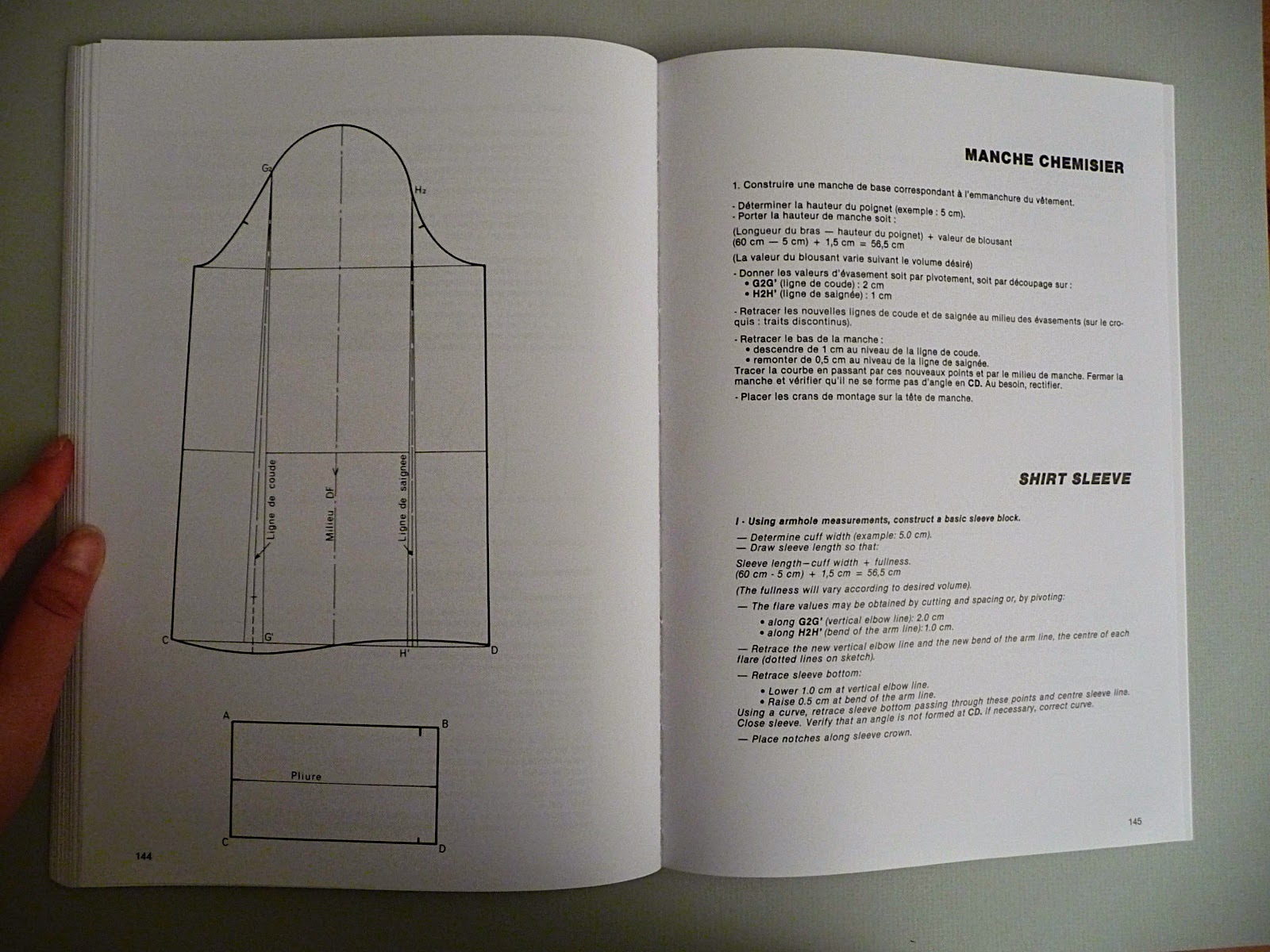 ESMOD Pattern Drafting Textbook - modelist kitapları