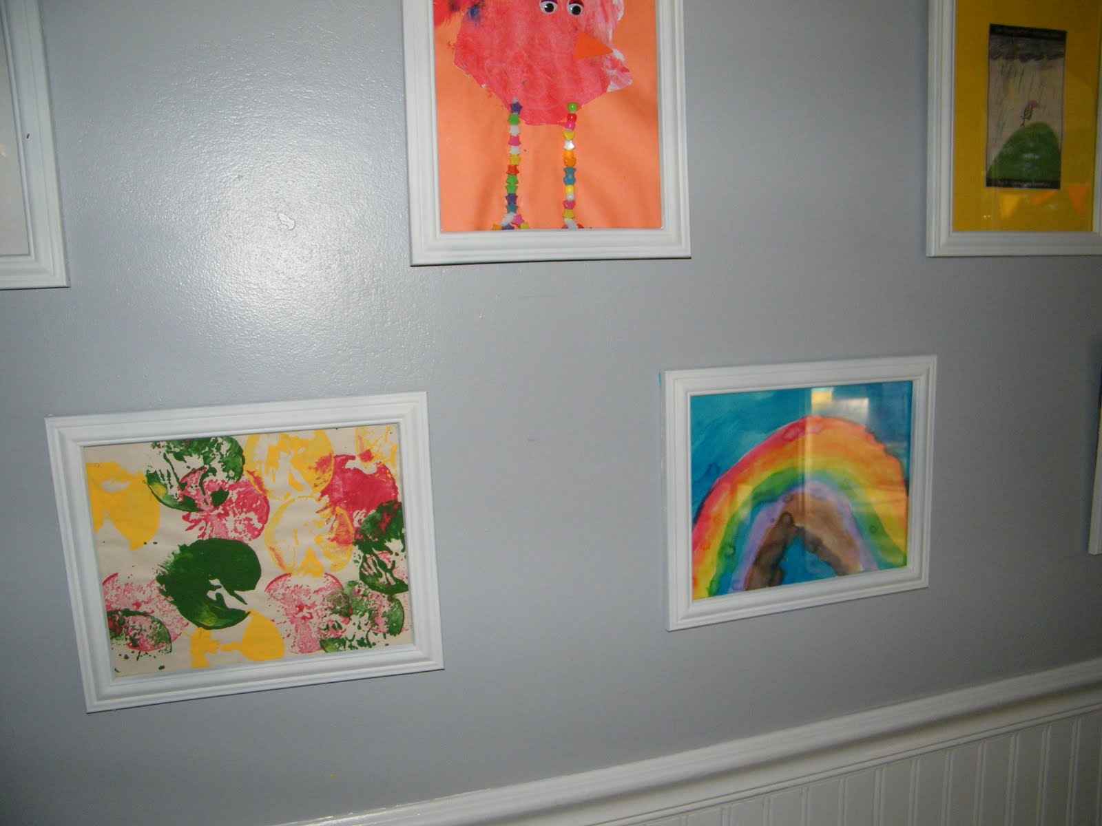 Adventures-In-Mommy-Land: Kids Art Display