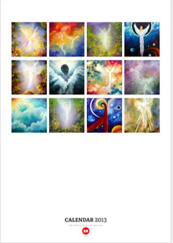 Marina Petro ~ Adventures In Daily Painting: Angel Art Calendar 2013 by ...