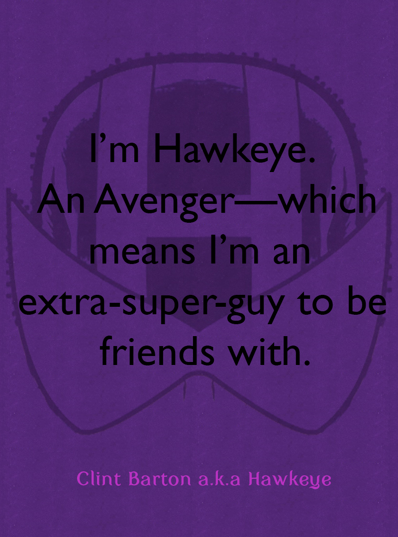Hawkeye Comics Quote-4