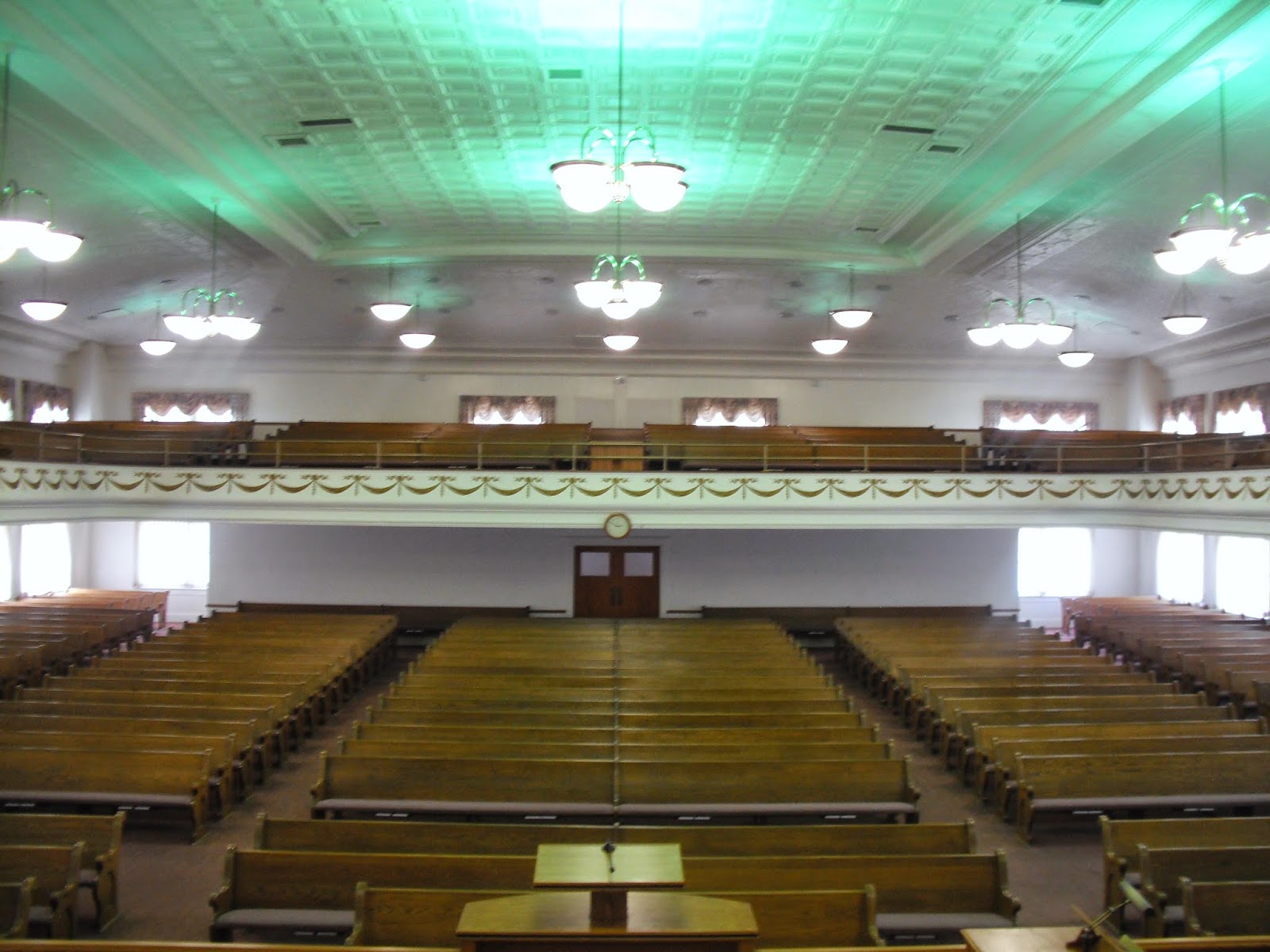 Historic LDS Architecture: Alpine Tabernacle: Interior