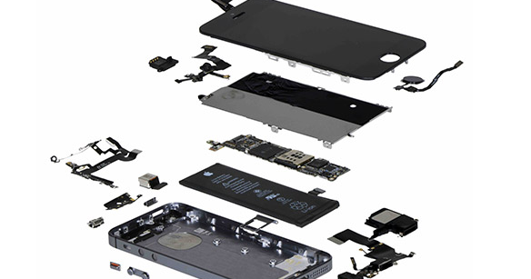 iPhone SE Exploded View : iPhone SE as an amalgam of iPhone 5s, iPhone ...