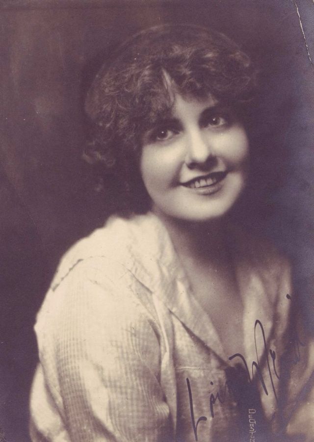 Beautiful Portraits of American Silent Film Movie Actresses With Their ...