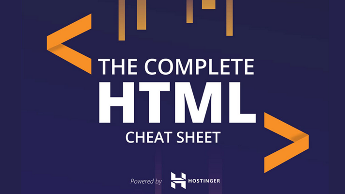 The Complete HTML Cheat Sheet | Kunal Chowdhury