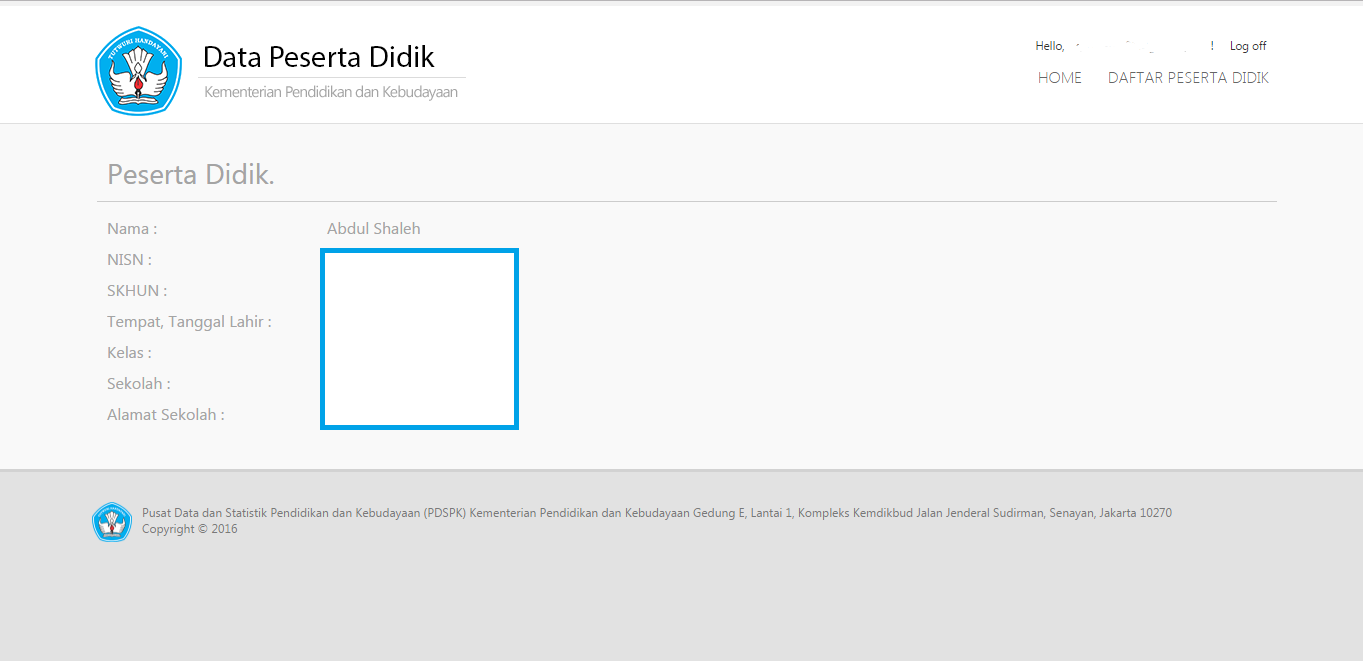 Cara Cek Data Peserta UN Tahun Pelajaran 2016 / 2017 - Pendidikan Kita