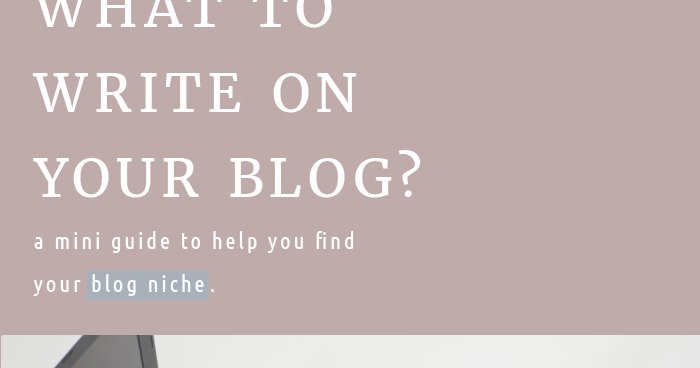 What to write on blog? | Design Bliss Feast