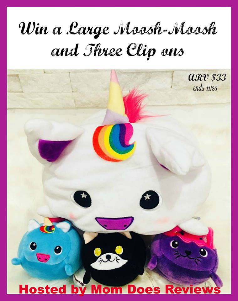 Moosh-Moosh Plushies- (one large and three clip on size, ARV $330)-1-US ...