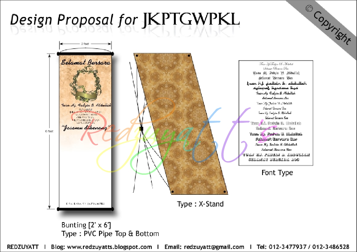 Redzuyatt's: Bunting Persaraan - JKPTGWPKL