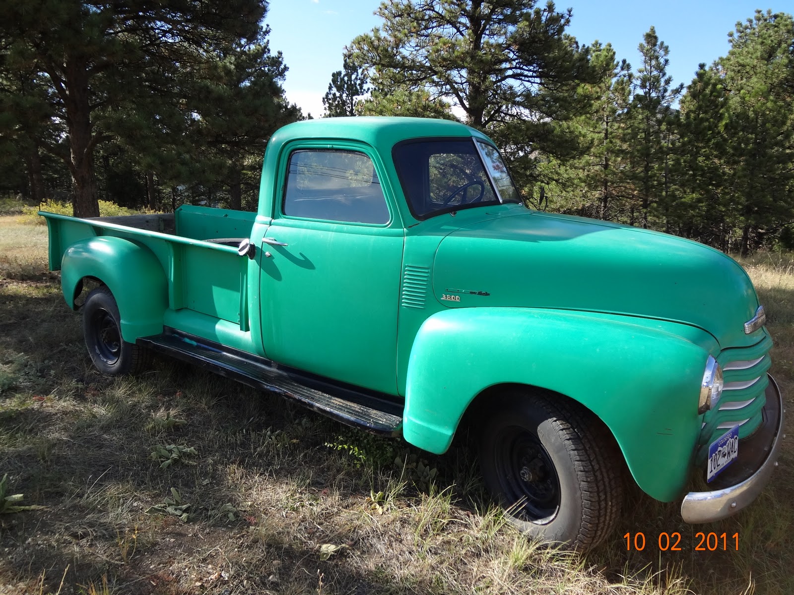 Colorado Cowgirl Classic Cars: 1950 Chevy 3800 for sale on Guy Hill