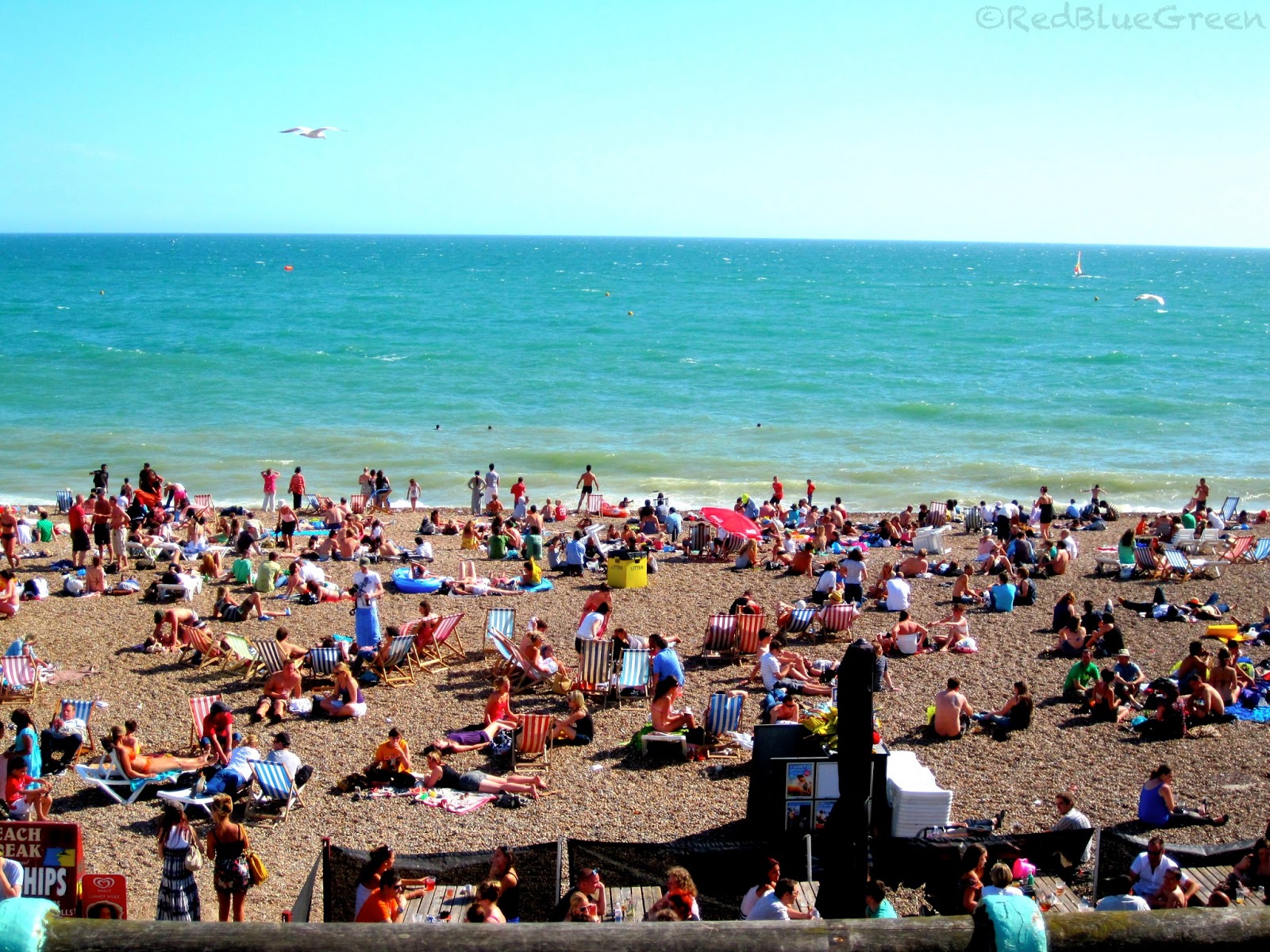 Brighton Seafront - 1 | RedBlueGrin