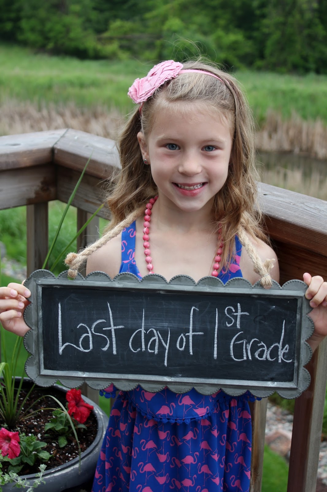 The Berger Blog: Sophia's Last Day of 1st Grade