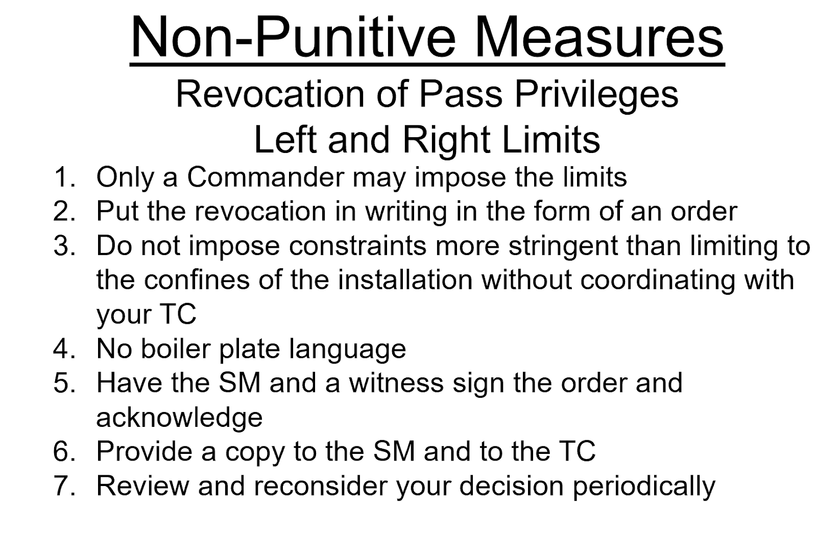 Basic Military Justice For Military Leaders (UCMJ): UCMJ