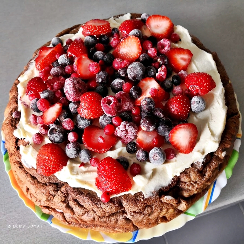 Tort cu fructe de padure |Ce sa faci in timpul liber