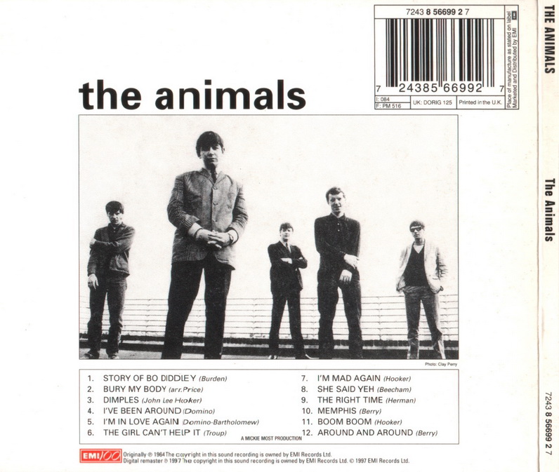 ENTRE MUSICA: THE ANIMALS - The Animals UK Version (1964)