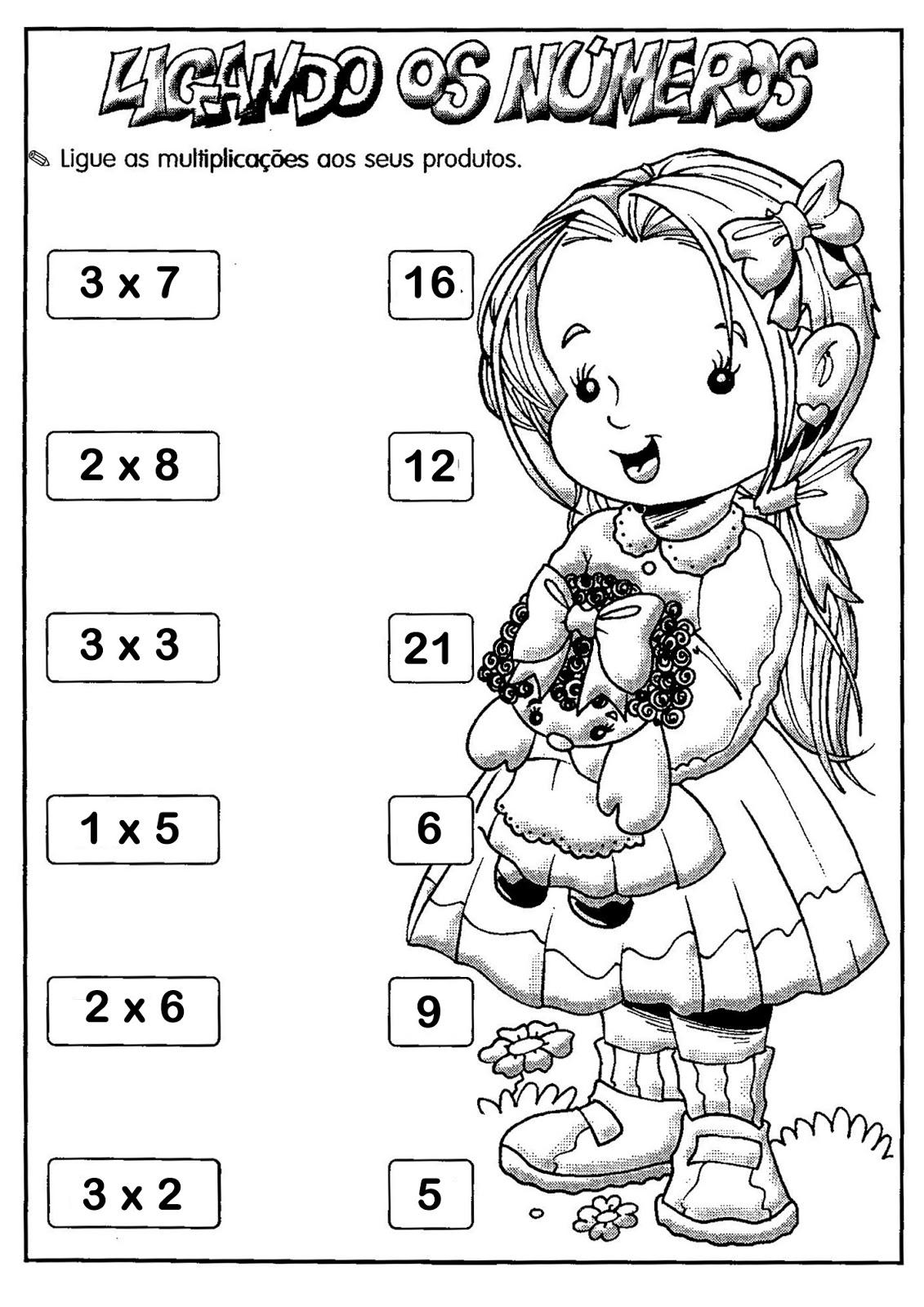 MUITAS ATIVIDADES COM TABUADA