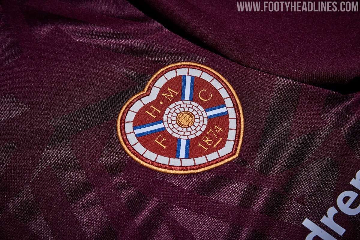 Hearts 19-20 Home Kit Revealed - Footy Headlines