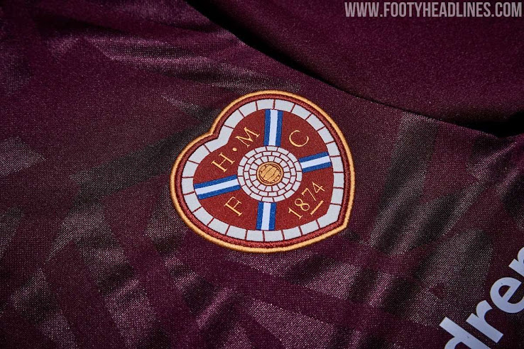 Hearts 19-20 Home Kit Revealed - Footy Headlines