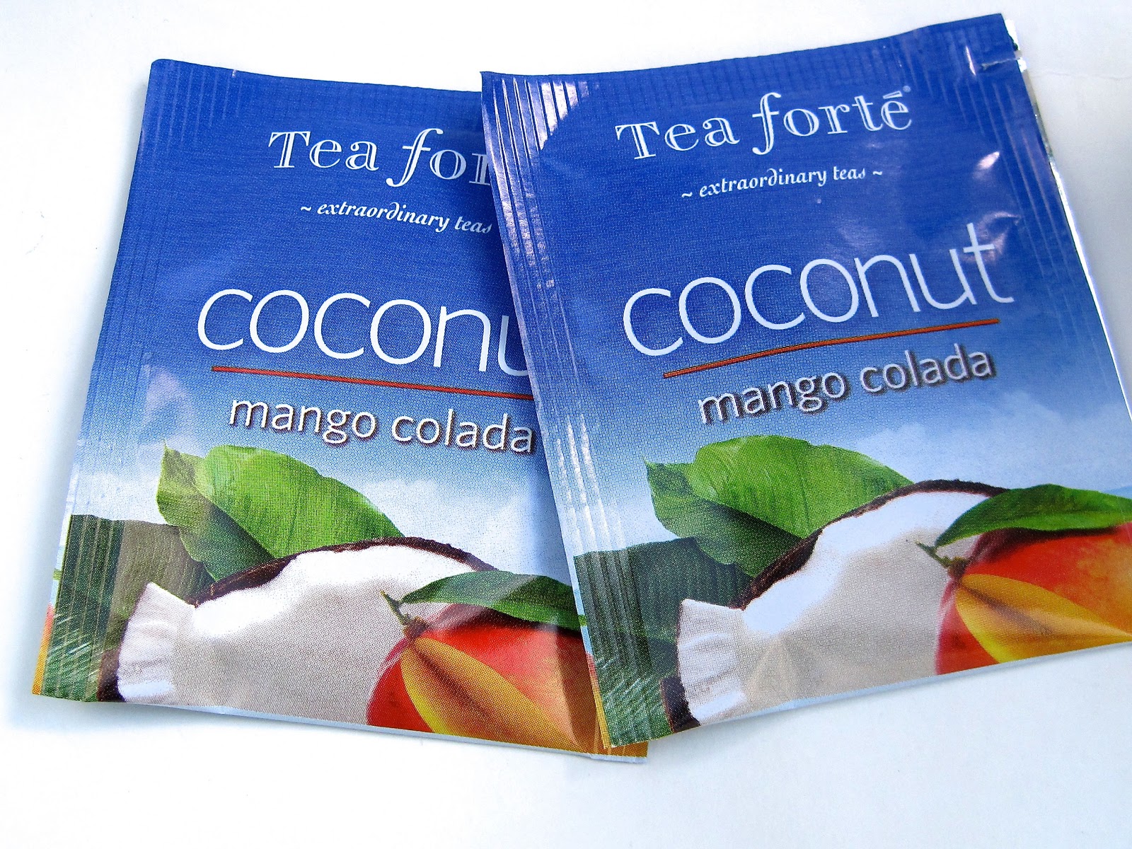 Tea With Friends: Tea Forté Coconut Mango Colada Green Tea