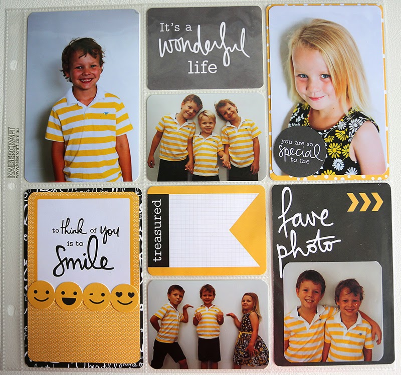 Deer and Fawn Designs: Black and Yellow Layout