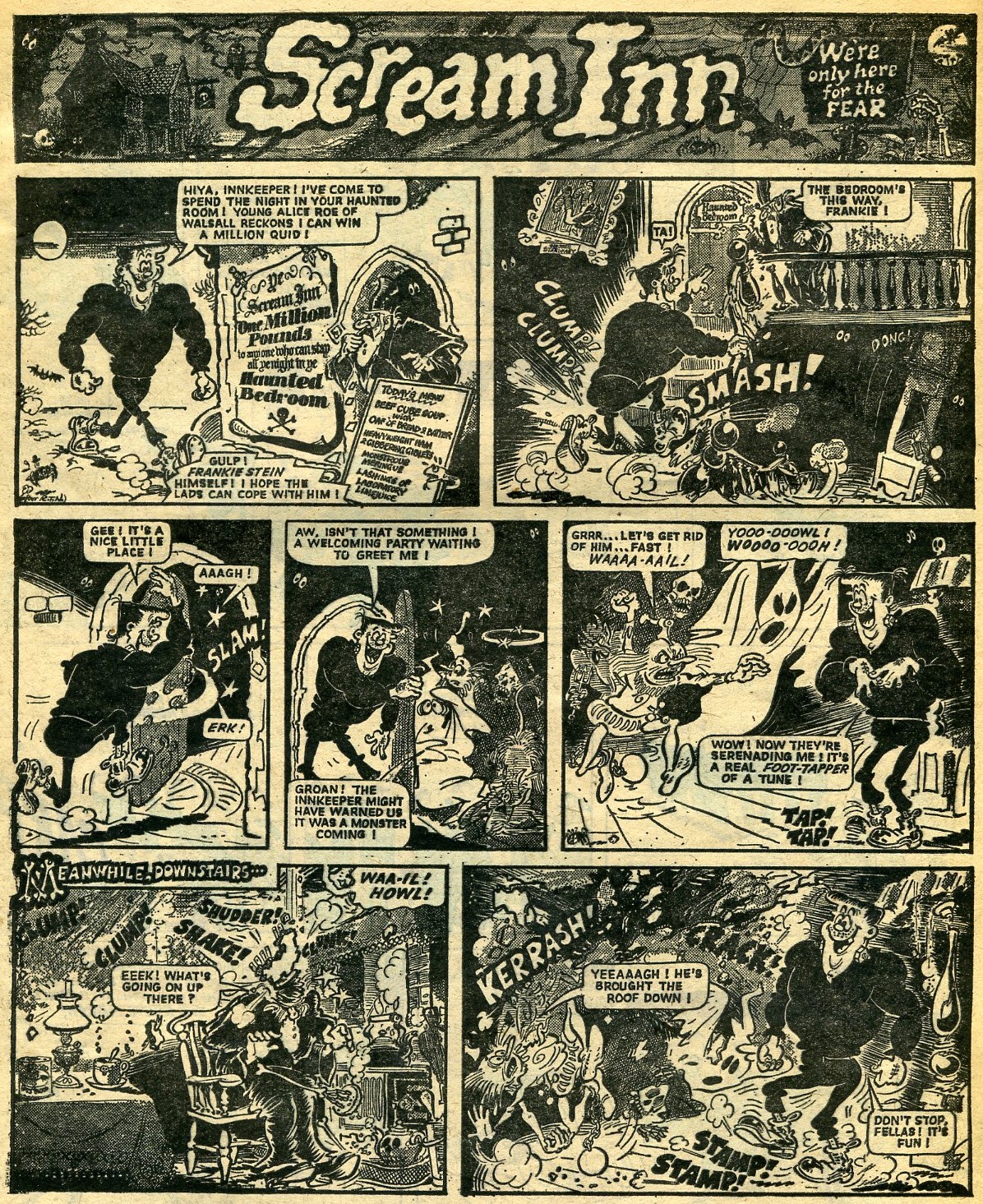 *KAZOOP !!: GUEST APPEARANCES AT SCREAM INN – FRANKIE STEIN