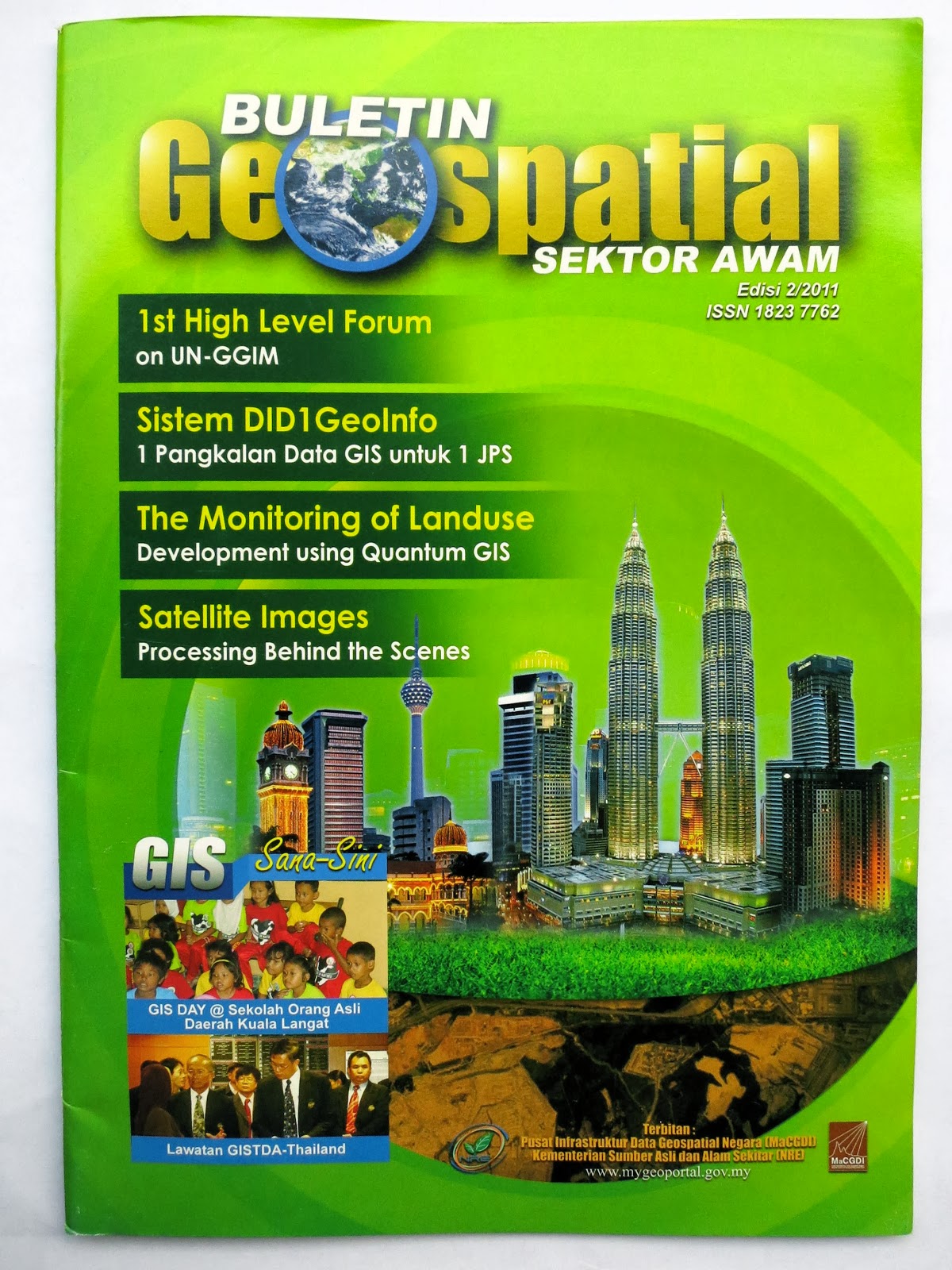 MY QGIS MALAYSIA: * Geospatial Bulletin 2/2011 eventually prints my article