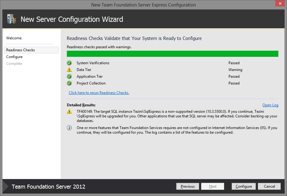 .: Team Foundation Server Express 2012 - Parte 1/3