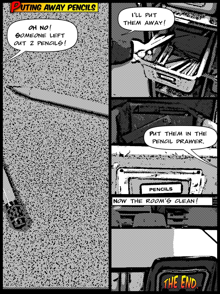 BES Art: The Clean-up Comics