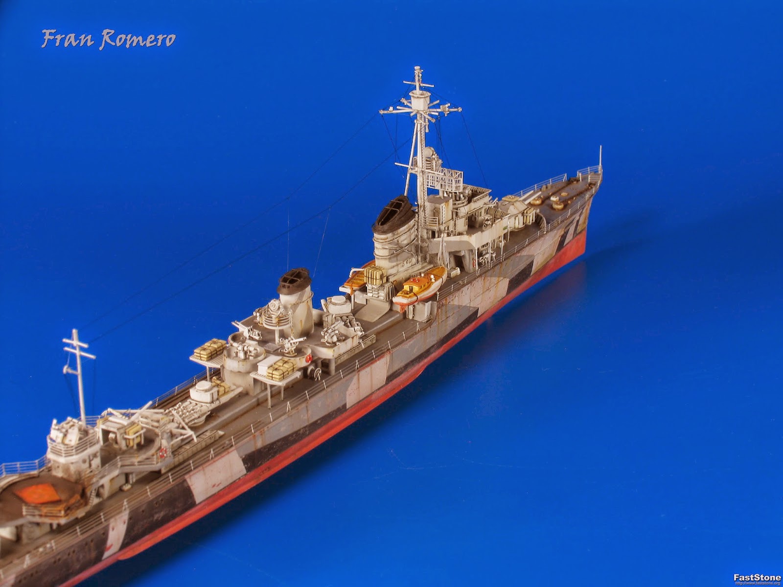 Ship Models by Fran Romero: galería final German destroyer Z 39