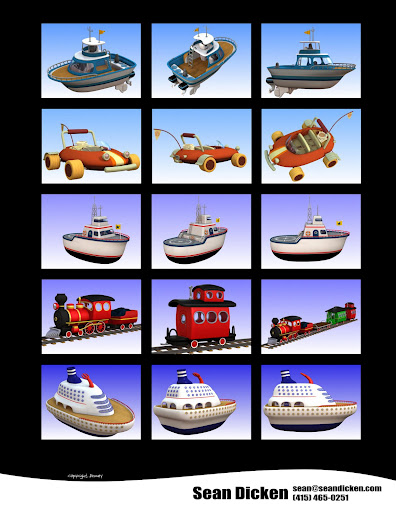 Sean Dicken: Director, Animator: 3D Model and Texture