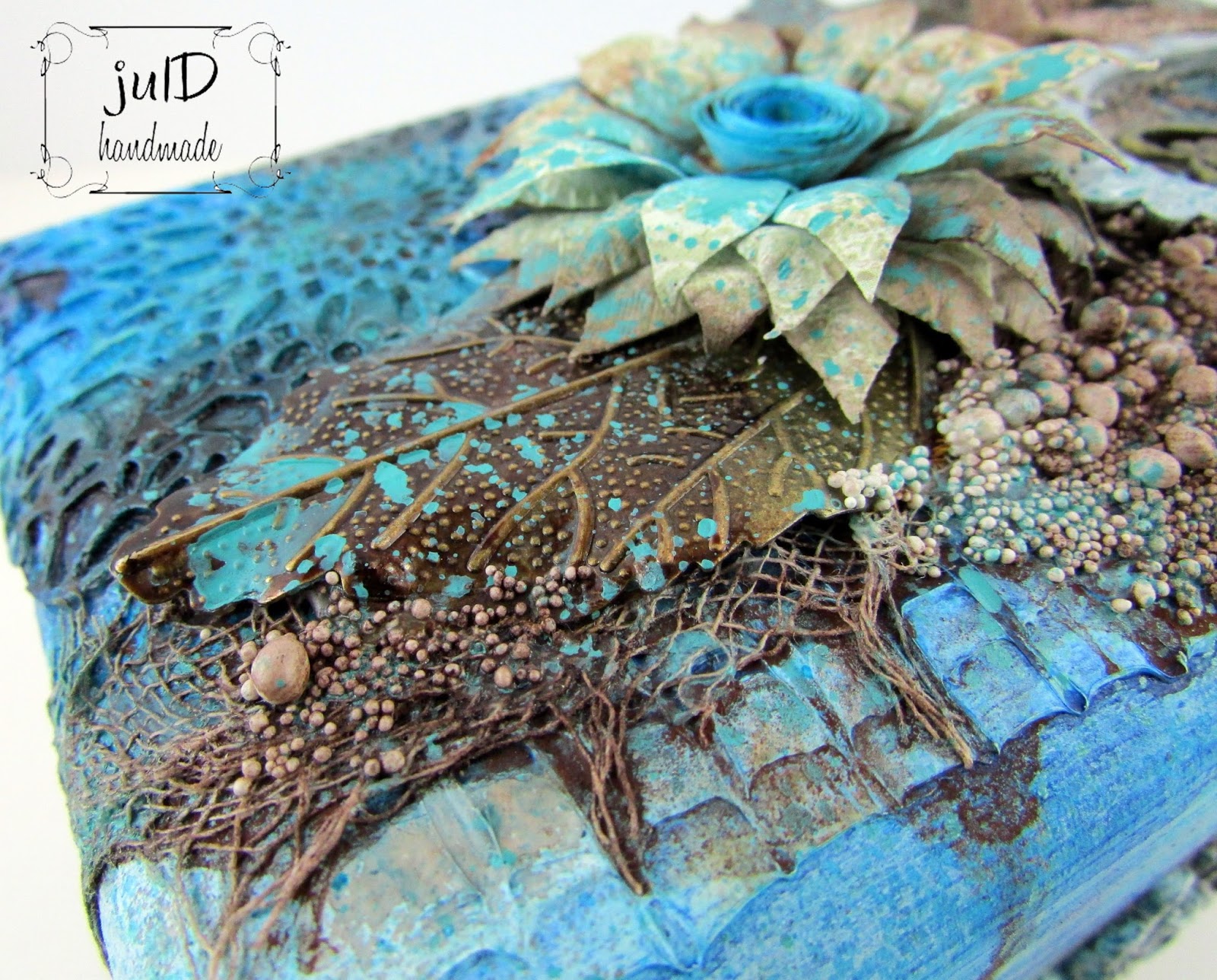 julD handmade: Turquoise box