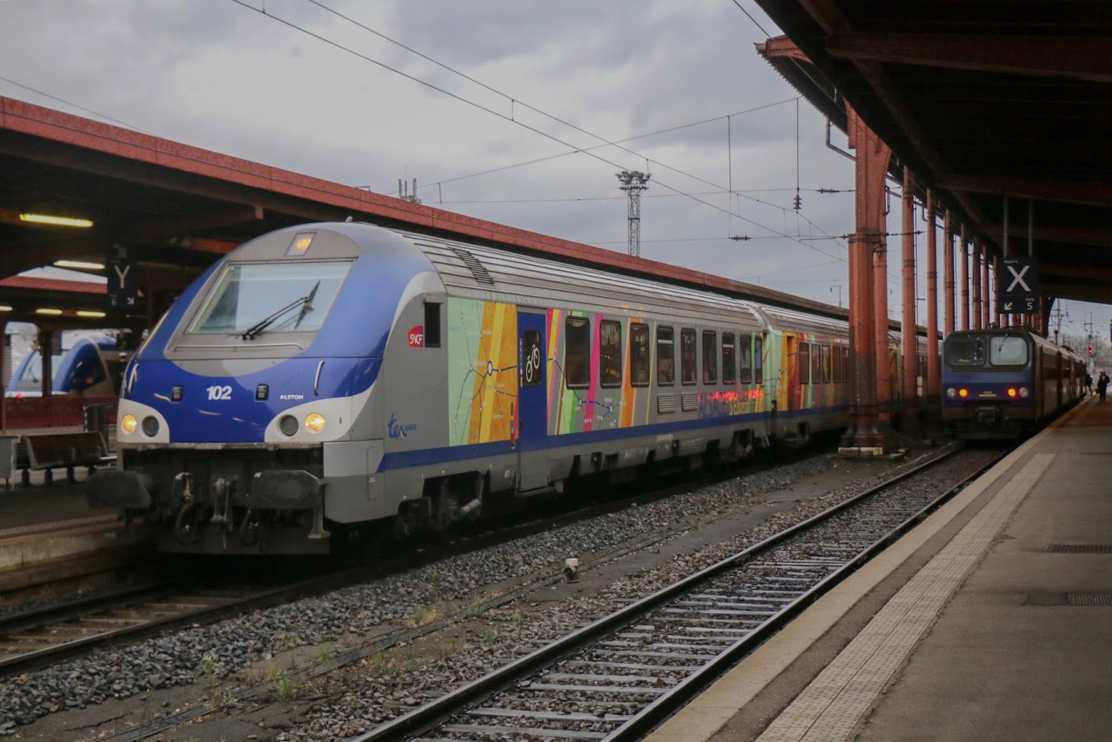 LA PASSION DU TRAIN: à Paris Est ,puis Strasbourg et Sélestat avec ...