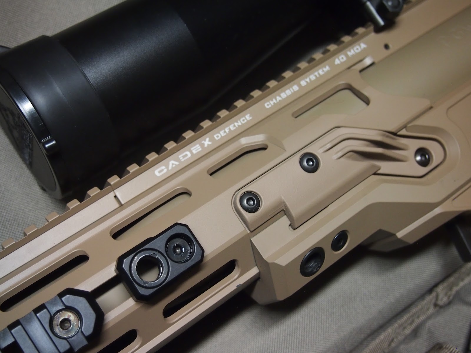Mister Donut's Firearms Blog: PGW LRT-3 in the Cadex Dual Strike Chassis