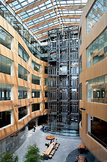 The Sidewalk Ballet: Architect Franc D'Ambrosio's Atrium Building in ...